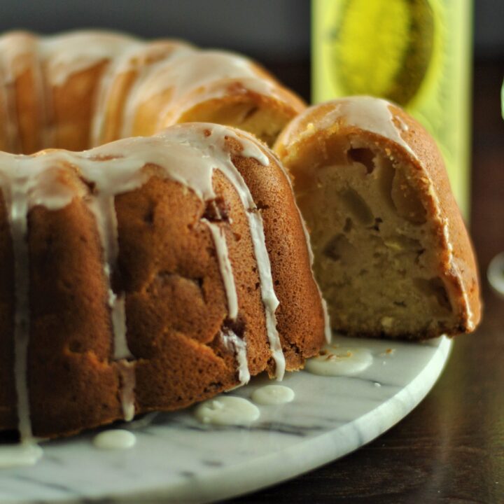 Limoncello & Apple Cake - Lime Thyme