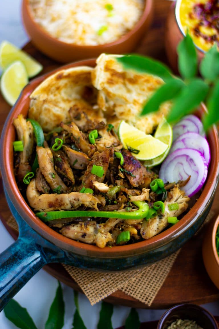 Spicy Pepper Chicken (using Rotisserie Chicken) - Lime Thyme