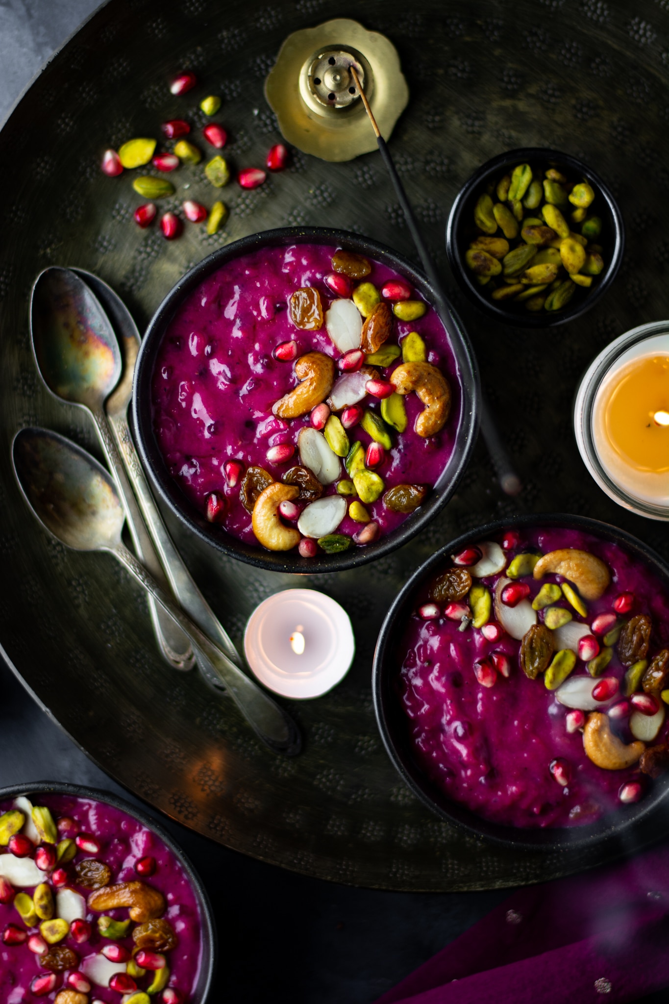 Vegan Beet, Tapioca & Rice Pudding (Indian Rice Kheer/payasam) - Lime Thyme