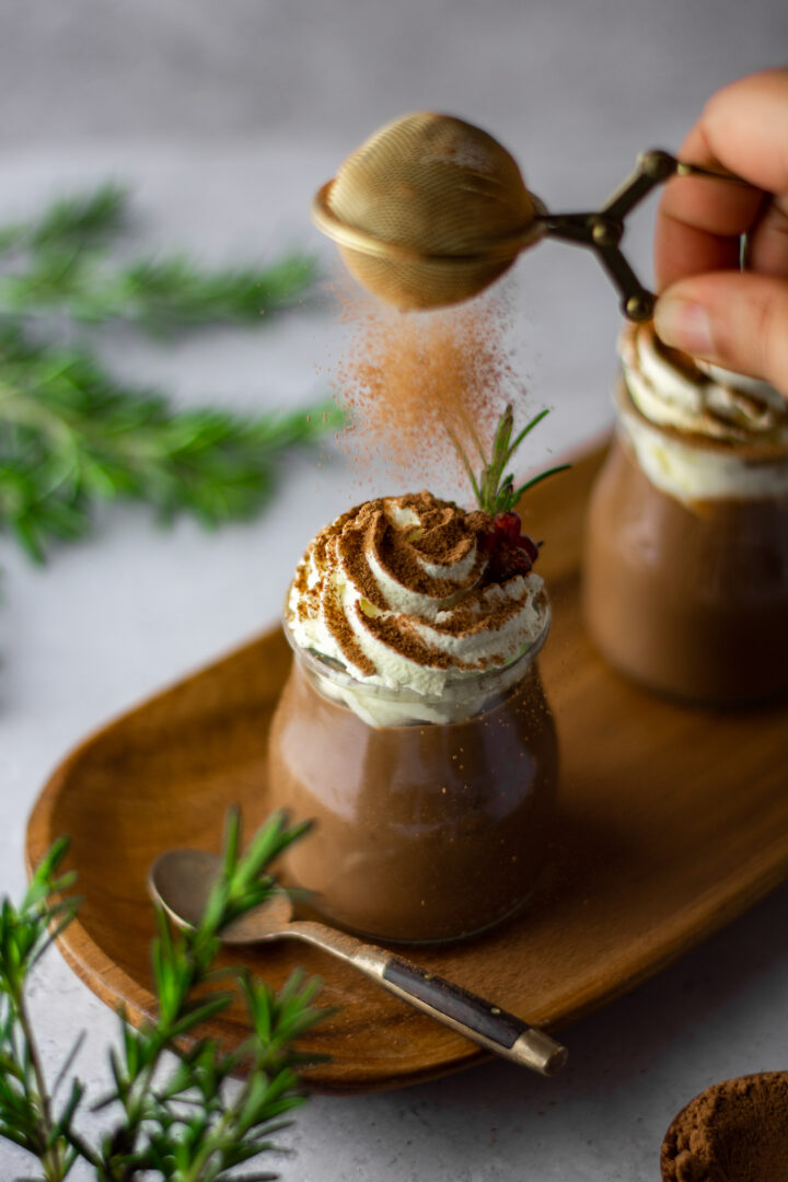 Boozy Coffee & Chocolate Pudding - Lime Thyme