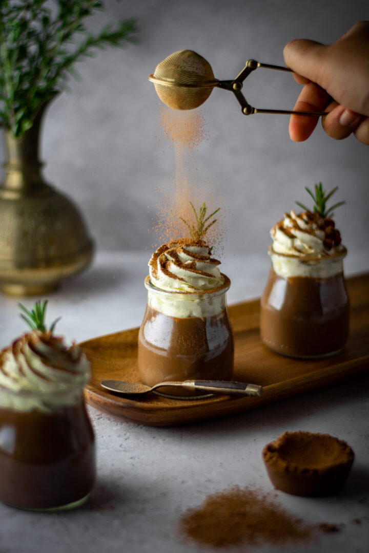 Boozy Coffee & Chocolate Pudding - Lime Thyme