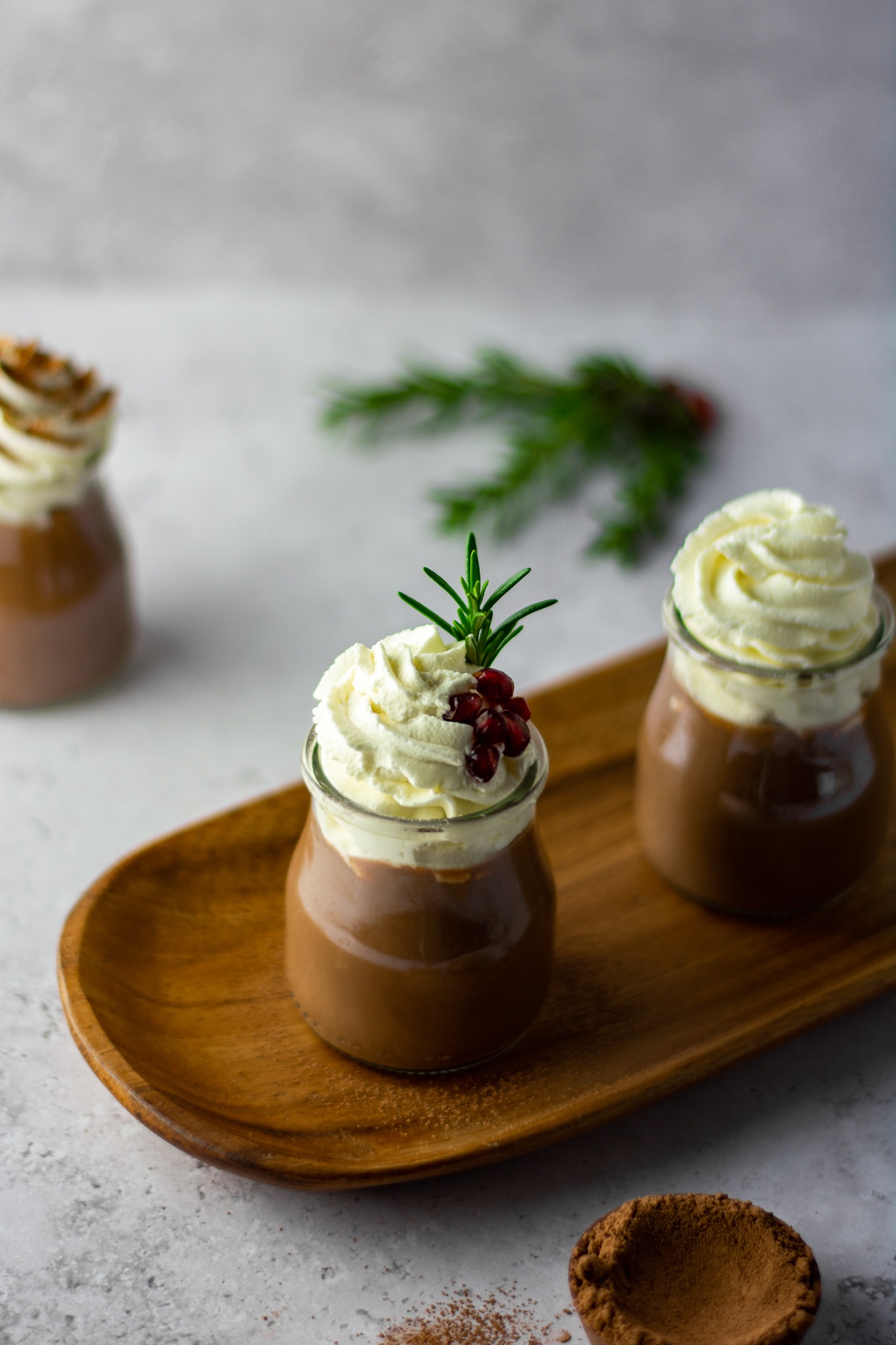 Boozy Coffee & Chocolate Pudding - Lime Thyme