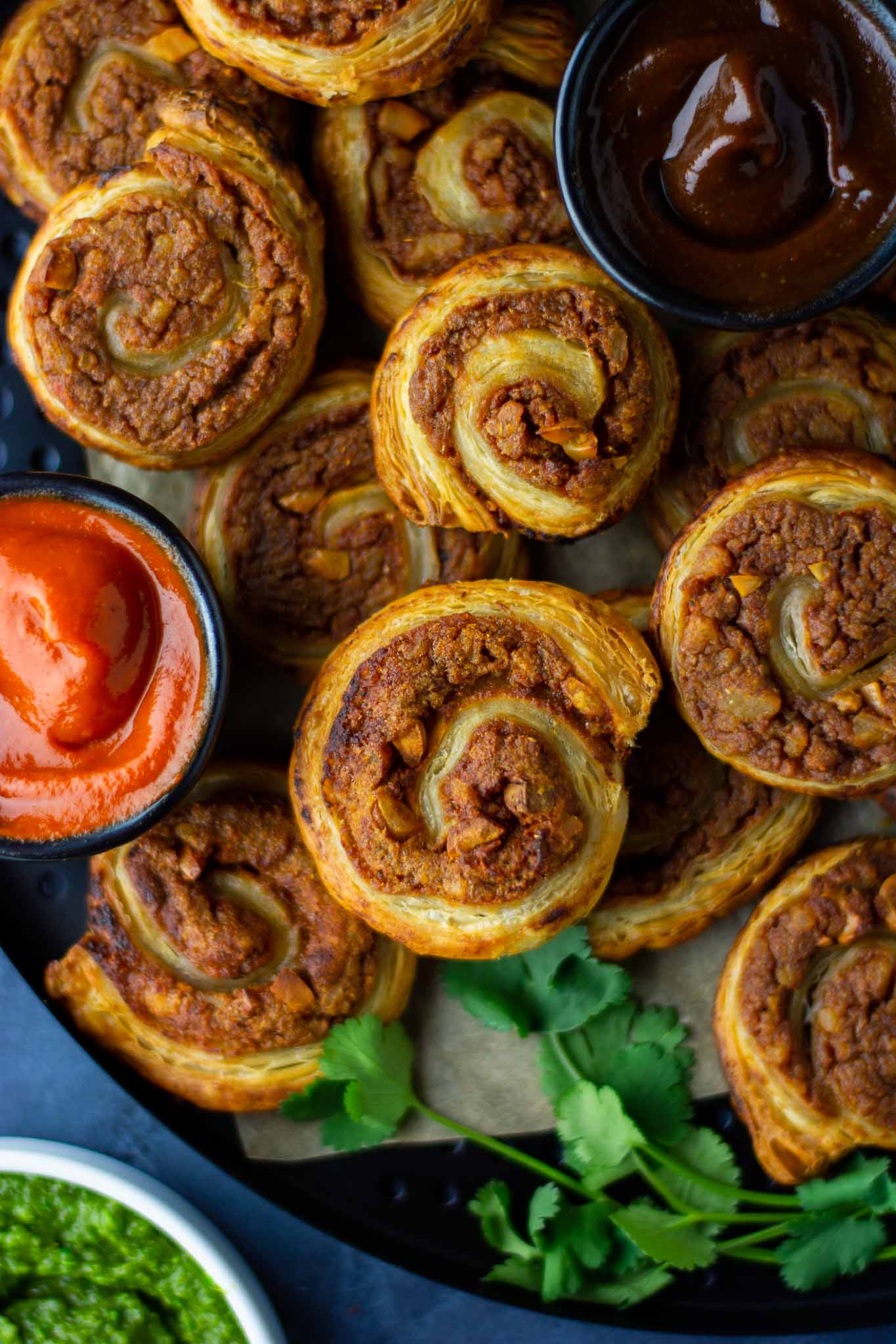 Easy Dabeli/samosa Pinwheels (baked/air Fried) - Lime Thyme