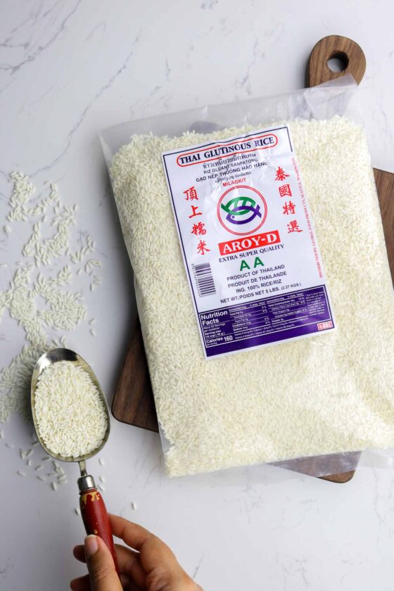 Instant Pot Mango Sticky Rice - Lime Thyme