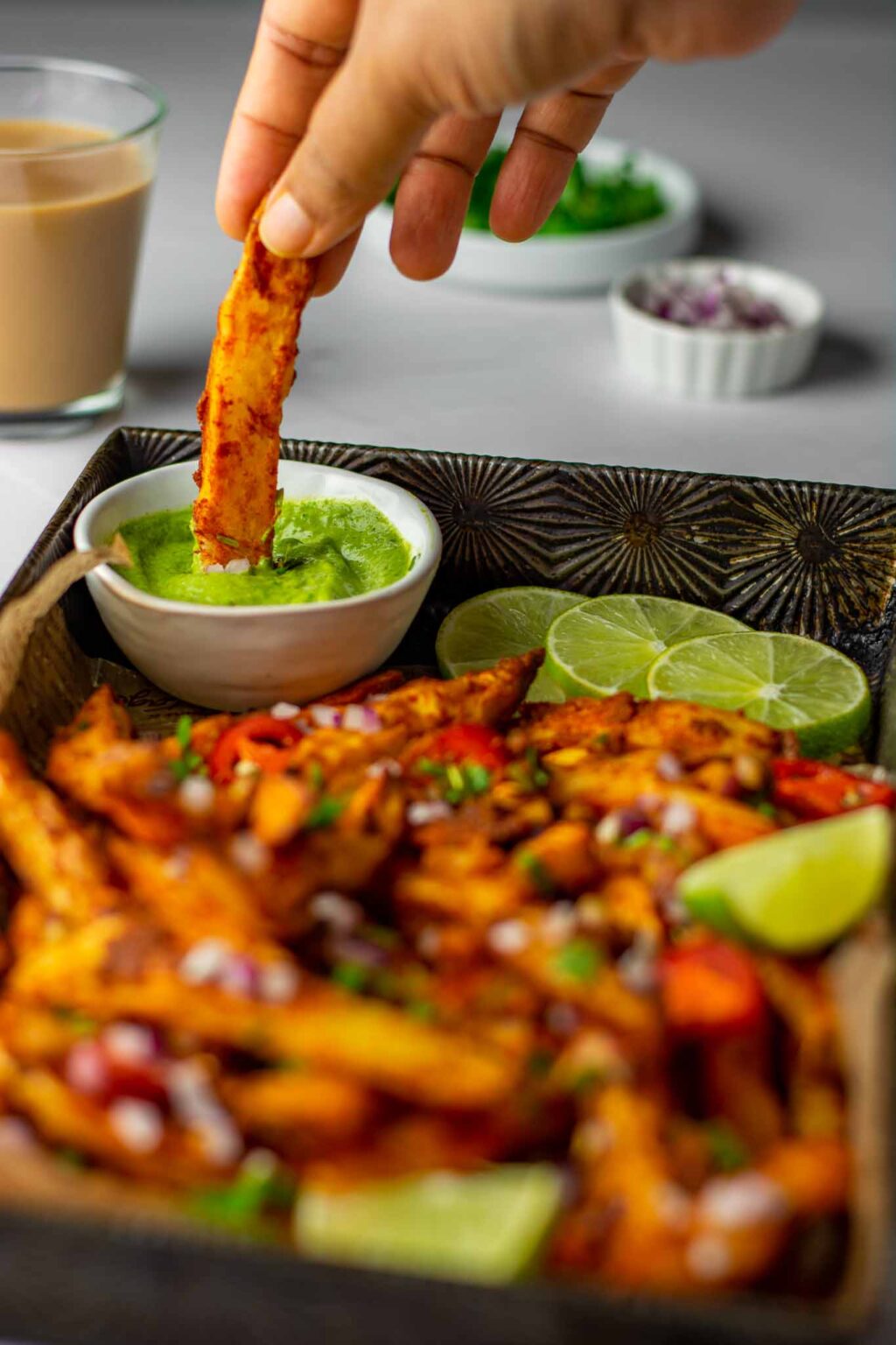 Masala Fries - Lime Thyme