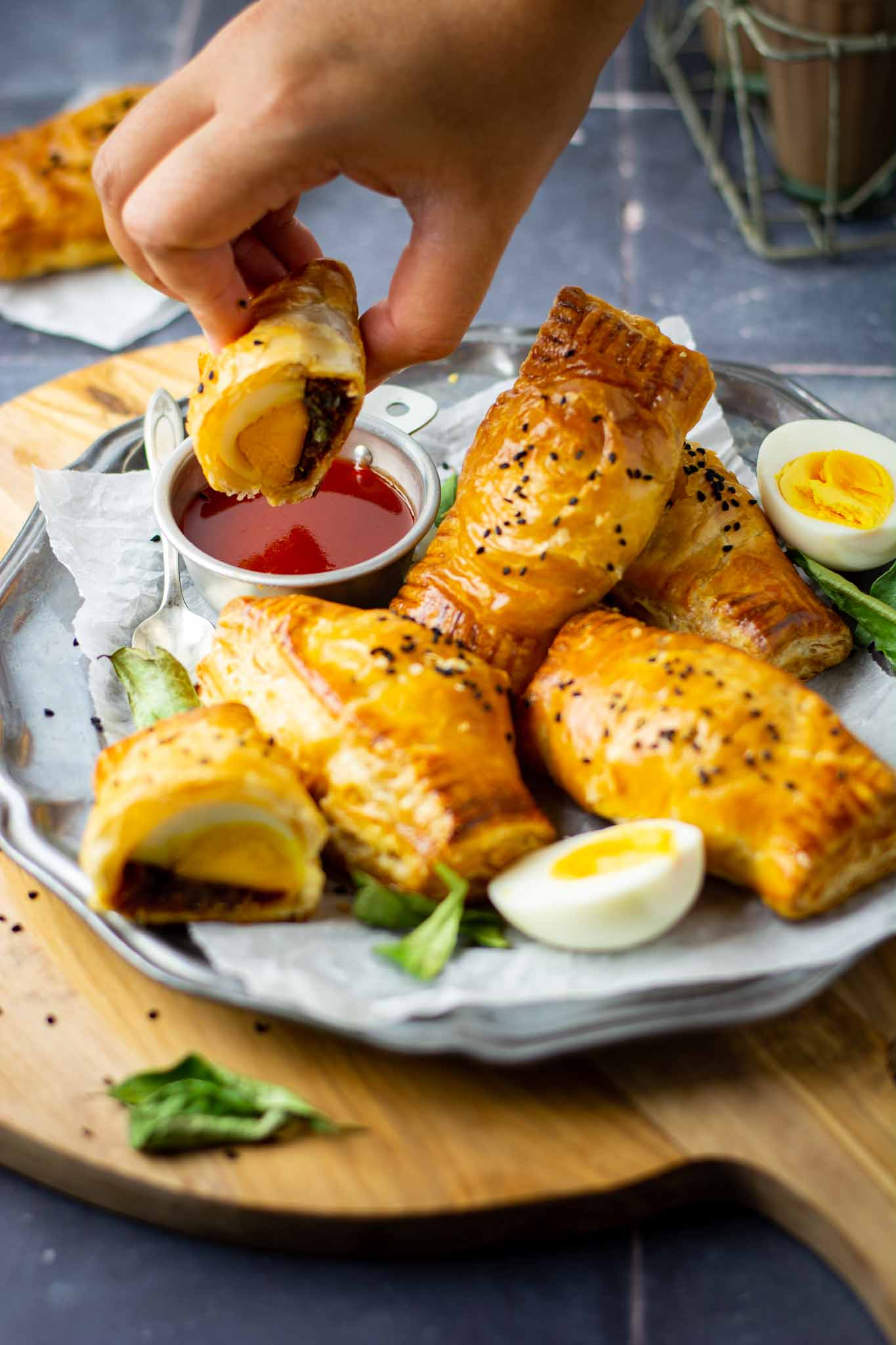 Egg Puffs - Lime Thyme