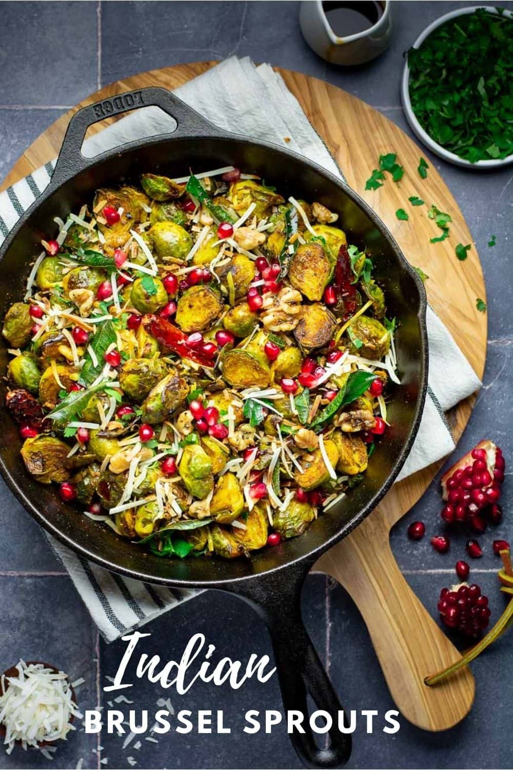 Indian Brussels Sprouts - Lime Thyme