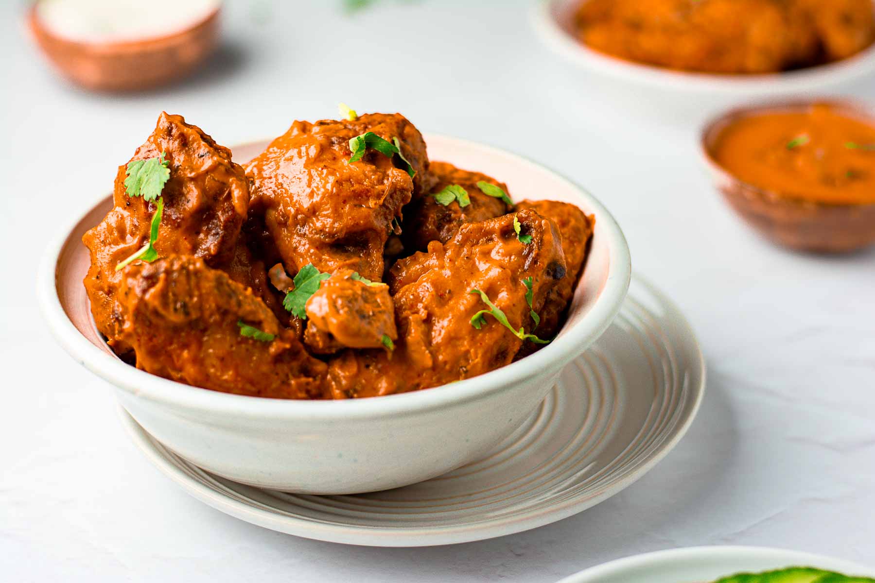 Butter Chicken Wings - Lime Thyme