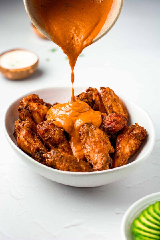 Butter Chicken Wings - Lime Thyme