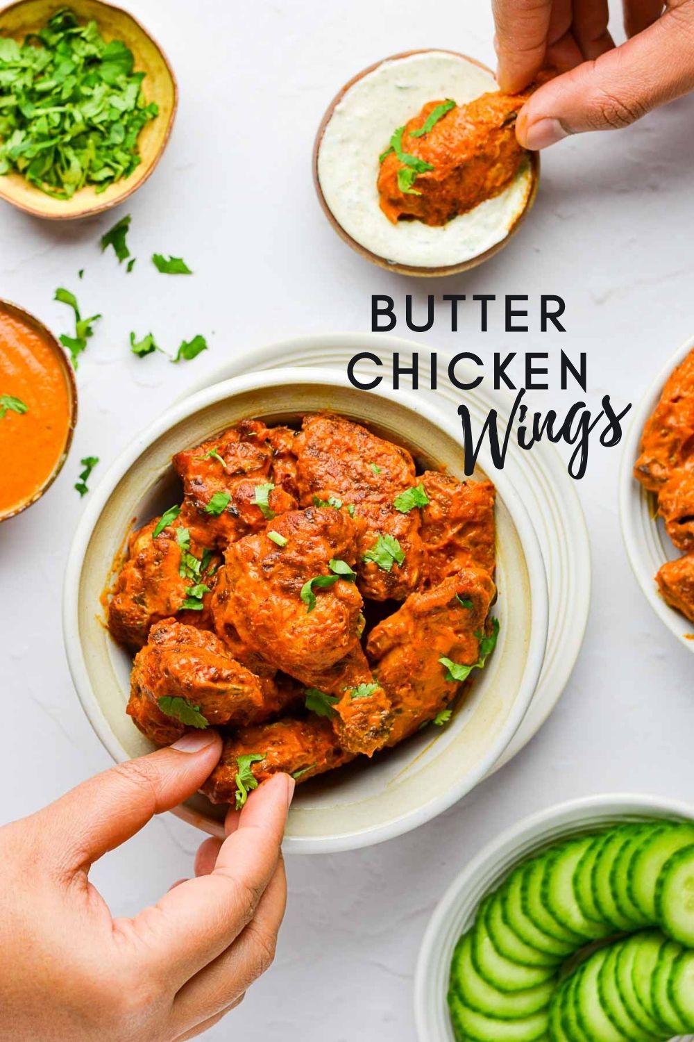 Butter Chicken Wings - Lime Thyme